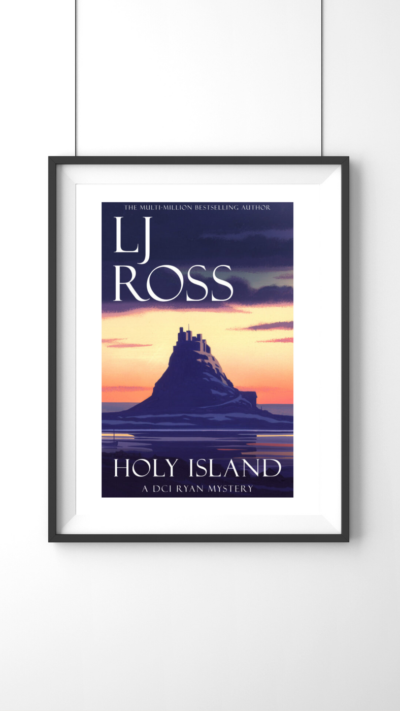 Holy Island - A DCI Ryan Mystery A4 unframed print– LJ Ross Store